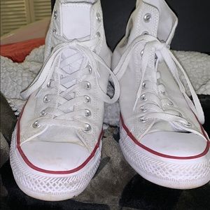 Converse | Shoes | All White High Top Converse | Poshmark